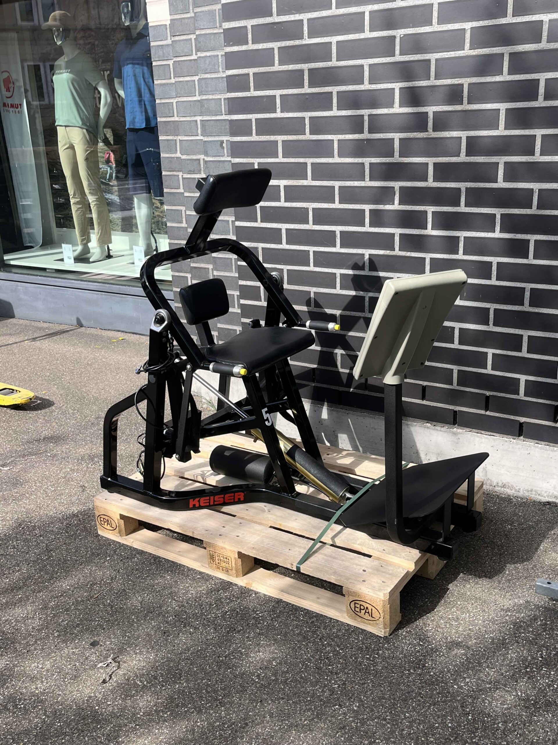 KEISER Lower Back (noir) | Occasion acheter en ligne à bas prix